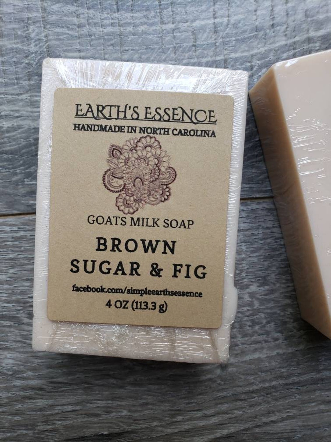 Brown Sugar Type 4oz Goats Milk Soap, Handmade Goats Milk Soap ...
