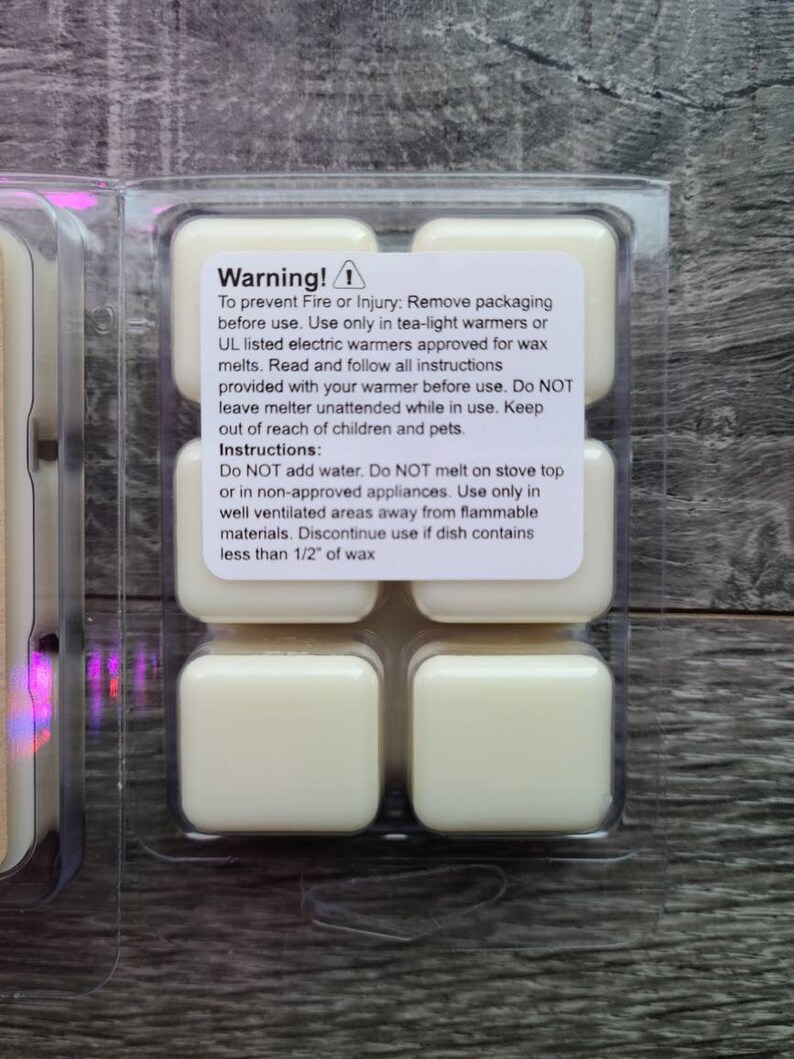 Cotton & Iris 2 Oz Soy Wax Melt, Handmade Soy Wax Melts, Highly Scented ...