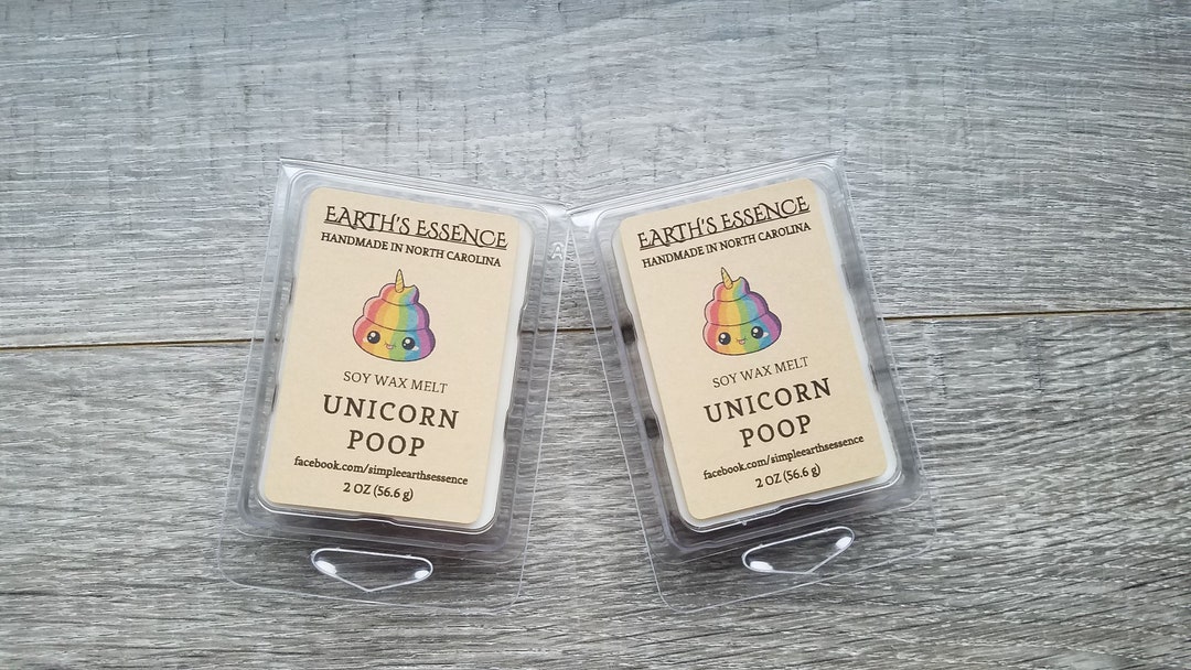 Unicorn Poop 2 Oz Soy Wax Melts, Handmade Soy Wax Melt, Unicorn Wax ...