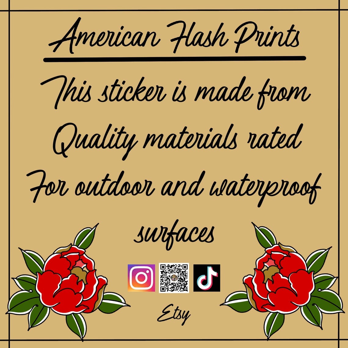 American Traditional Portal Skull Tattoo Sticker Vinyl Decal Waterproof ...