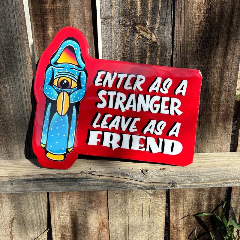 Enter as Strangers - Etsy