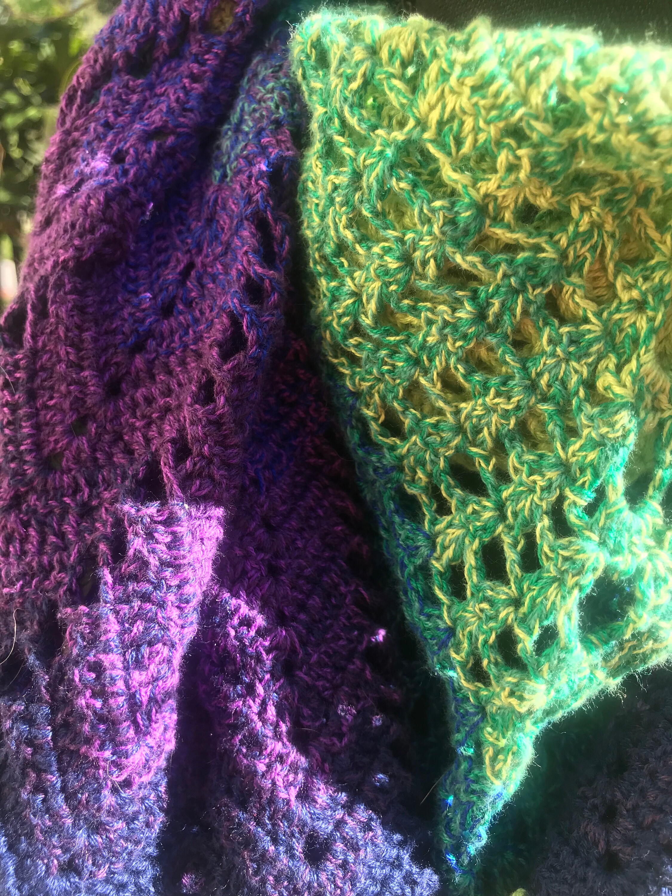 Fight of the Fabled Romance in Peacock, Handmade Crochet Shawl - Etsy