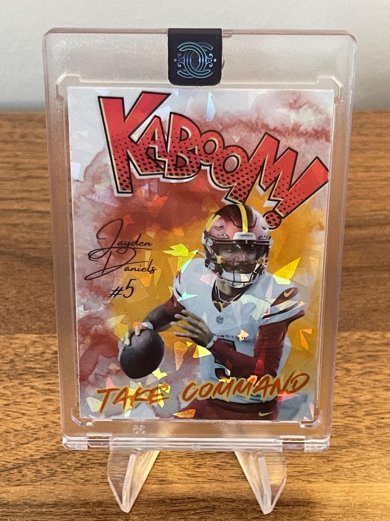 Jayden Daniels KABOOM! Custom Art Card! - Etsy