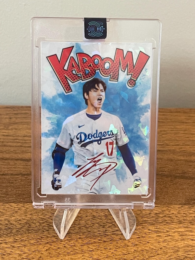 Shohei Ohtani KABOOM! Custom Art Card! - Etsy