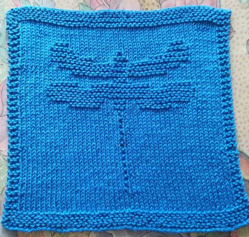 Knitted Dragonfly Cloth - Etsy
