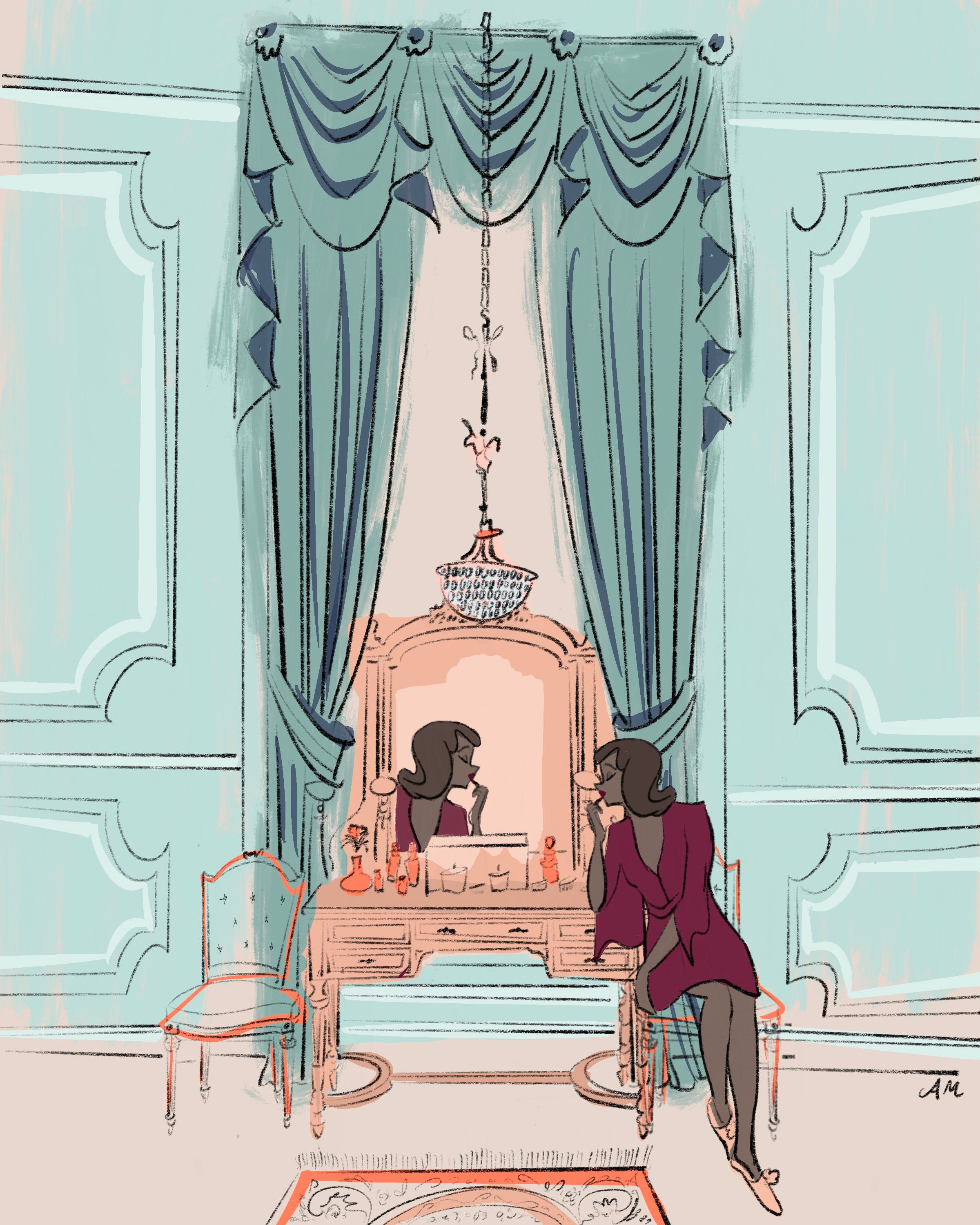 Vintage Glamour 8x10 Print - Etsy