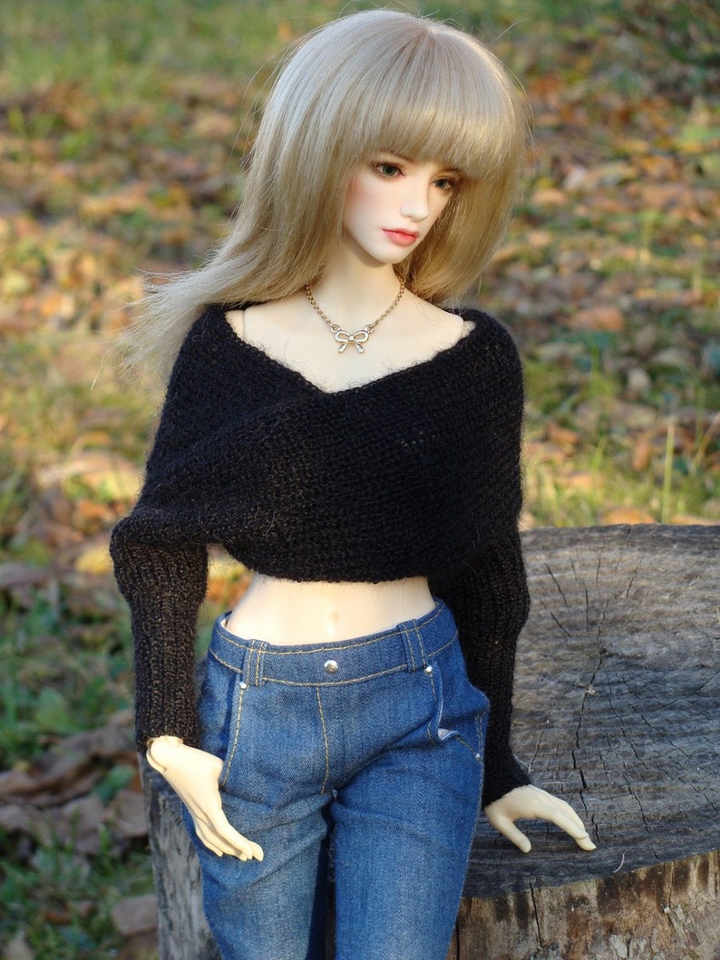 Bjd Girl Sweater Palantine Reversible Sweater for Msd Bjd Fid - Etsy