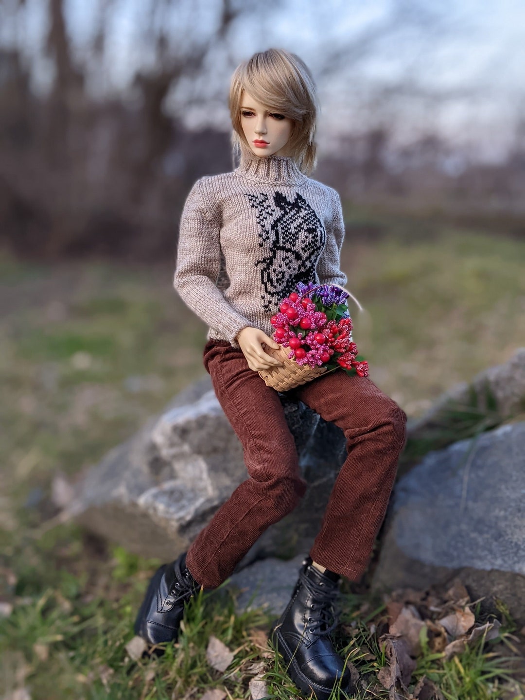 Bjd Dolls Clothes Sweater Horse for Sid Iplehouse Soom Sd Feeple65 ...
