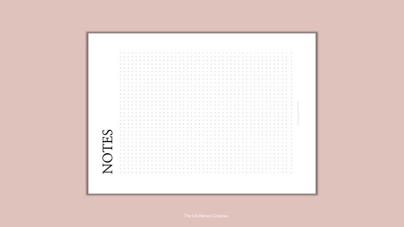 DOT GRID Paper Printable Dot Graph Paper Bullet Journal - Etsy