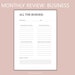 SMALL BUSINESS Planner Printable - Undated Digital Planner, Project ...