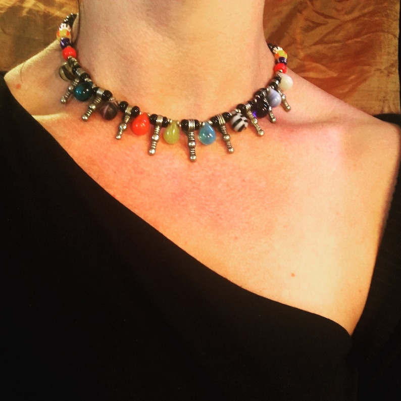 Antique Fulani Wedding Bead Necklace - Etsy