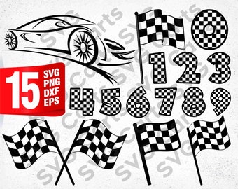 Race car svg | Etsy
