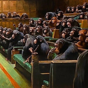 MASON STORM/BANKSY - 'devolved Parliament' - Hand Signed & Numbered Set ...