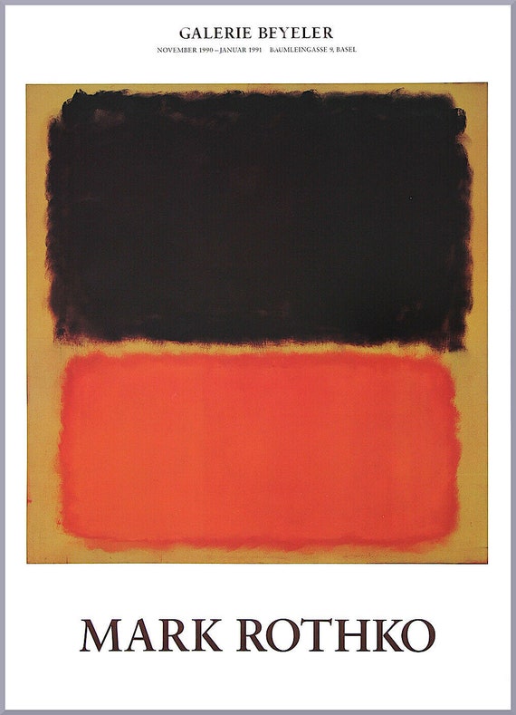 Mark rothko - vintage - Gem