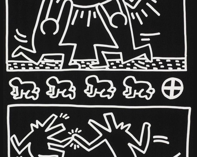 KEITH HARING - 'keith Haring Drawings' - Hand SIGNED Vintage Exhibition ...