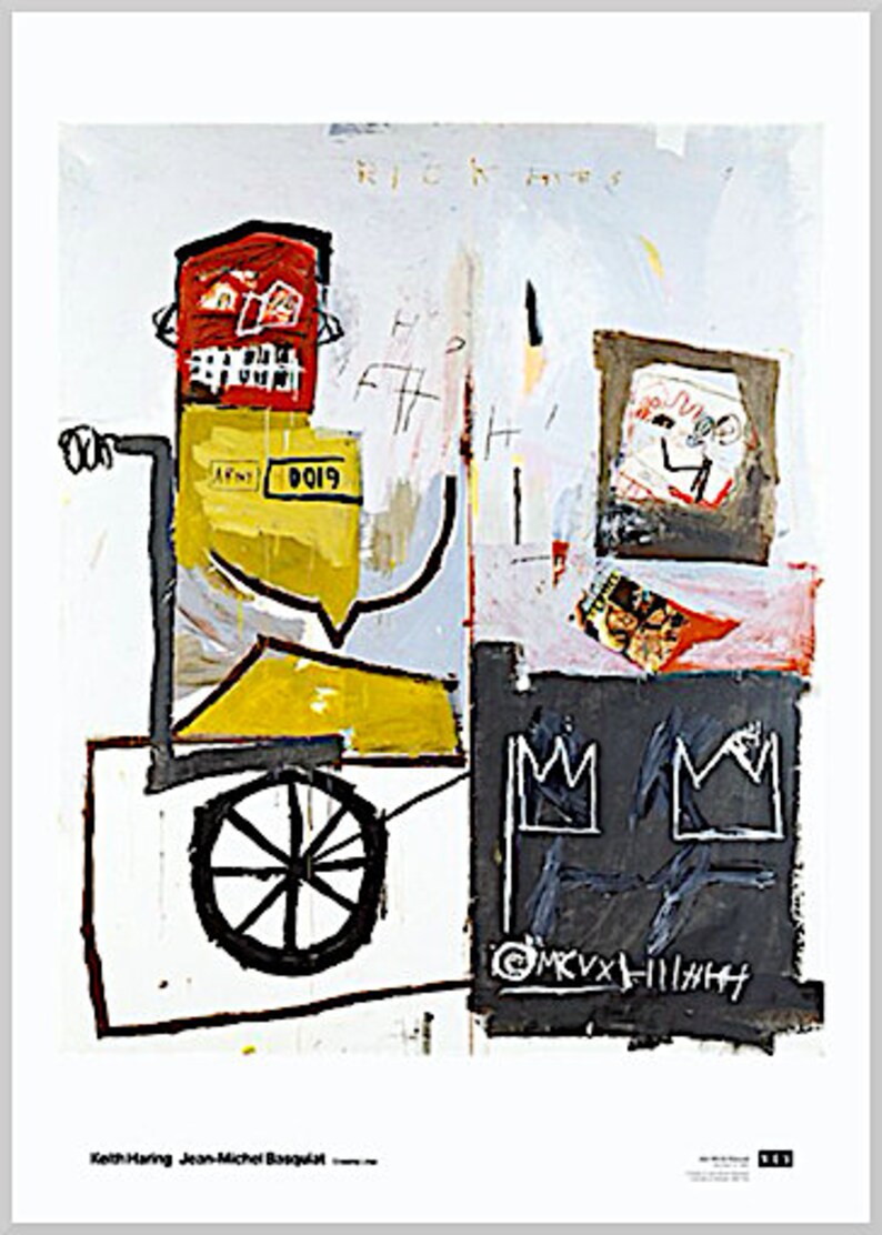 JEAN-MICHEL BASQUIAT - Original Exhibition Poster (limited First ...