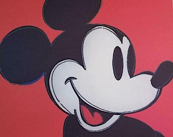 Mickey Mouse Ink Stamp - Etsy