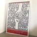KEITH HARING - 'heaven and Hell' - Original Exhibition Poster - C2001 ...