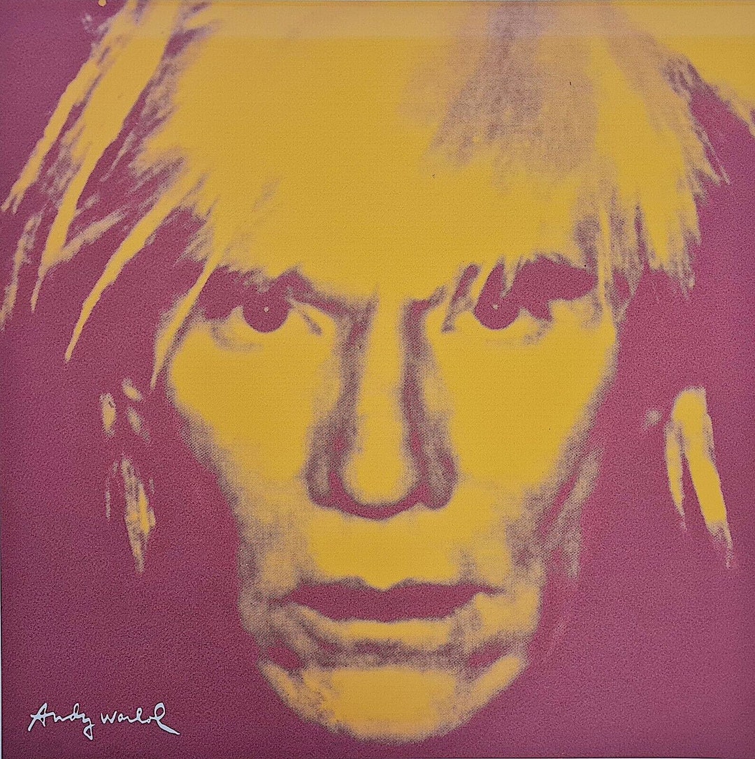 ANDY WARHOL - 'self Portrait' - Hand Numbered Lithograph - C2003 ...