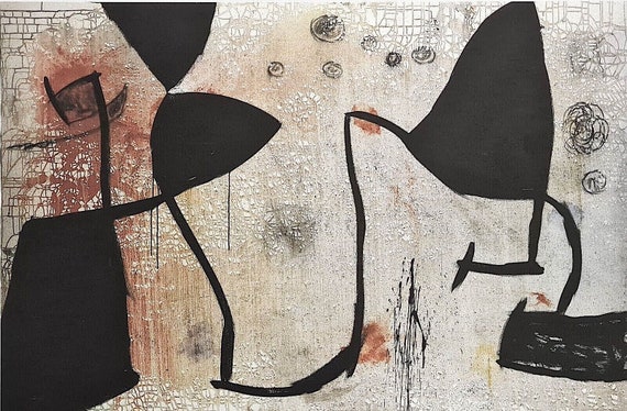 JOAN MIRO - hand numbered original lithograph - c1973… - Gem