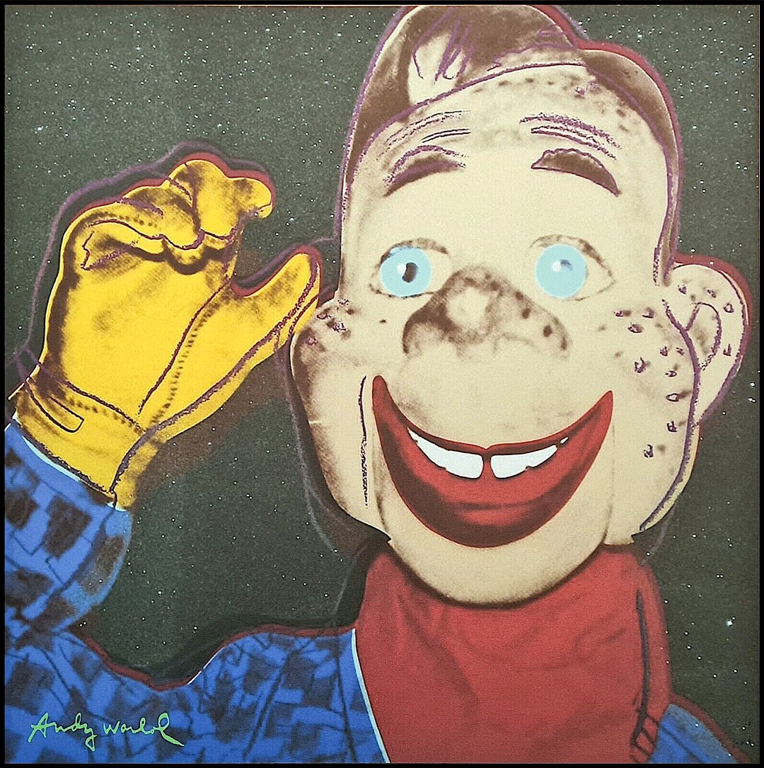 ANDY WARHOL - 'howdy Doody' - Hand Numbered Vintage Lithograph - C1986 ...