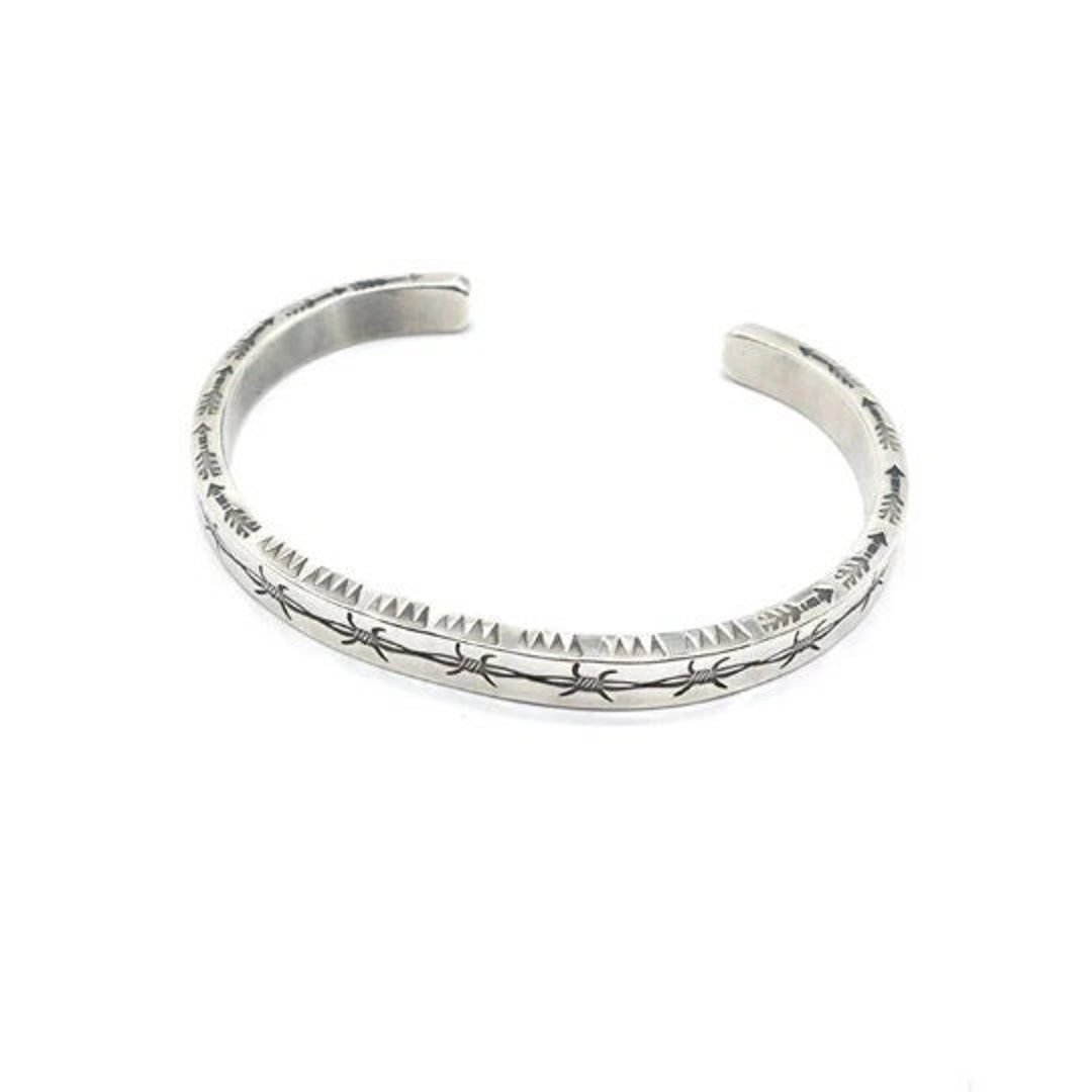 Barbed Wire Bracelet, Silver Barbed Wire Cuff, Women's Bracelet, Unisex ...