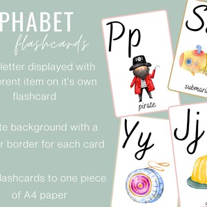 Printable Alphabet Bundle Alphabet Decor Bundle Alphabet - Etsy