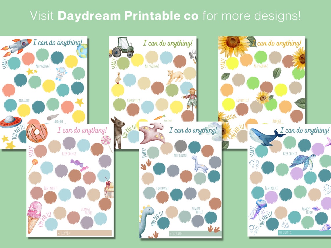 Printable Jungle Reward Chart Kids Behaviour Chart Sticker Reward Chart ...