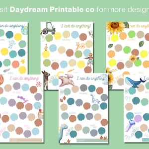 Printable Jungle Reward Chart | Kids Behaviour Chart | Sticker Reward ...