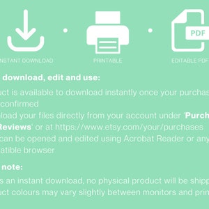 Printable Children's Reward Chart Kids Behaviour Chart - Etsy