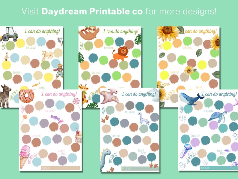 Printable Children's Reward Chart | Kids Behaviour Chart | Sticker ...