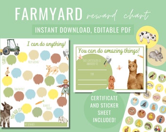 Printable Horse Reward Chart | Kids Behaviour Chart | Sticker Reward ...