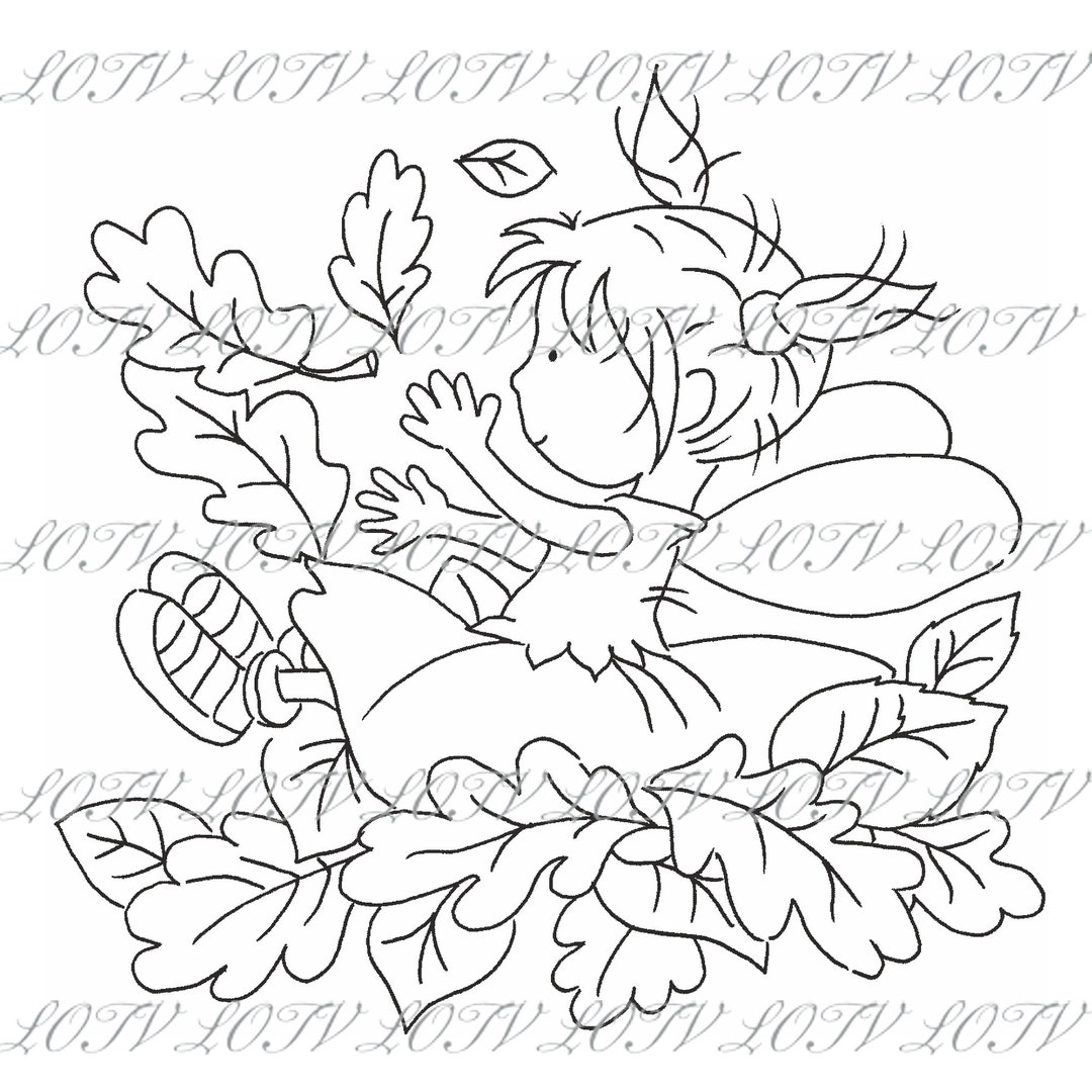 LOTV Digi Stamp - AS - Fairy Calendar September - JPEG, Digital - Etsy