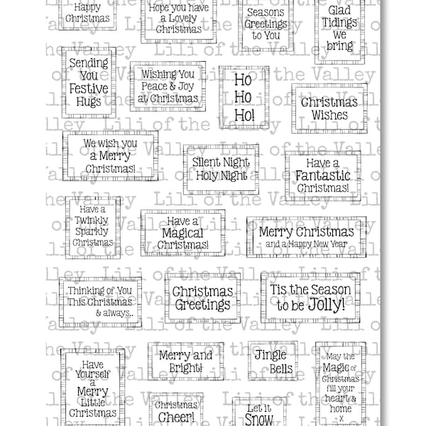 Greeting Card Stamp - Etsy