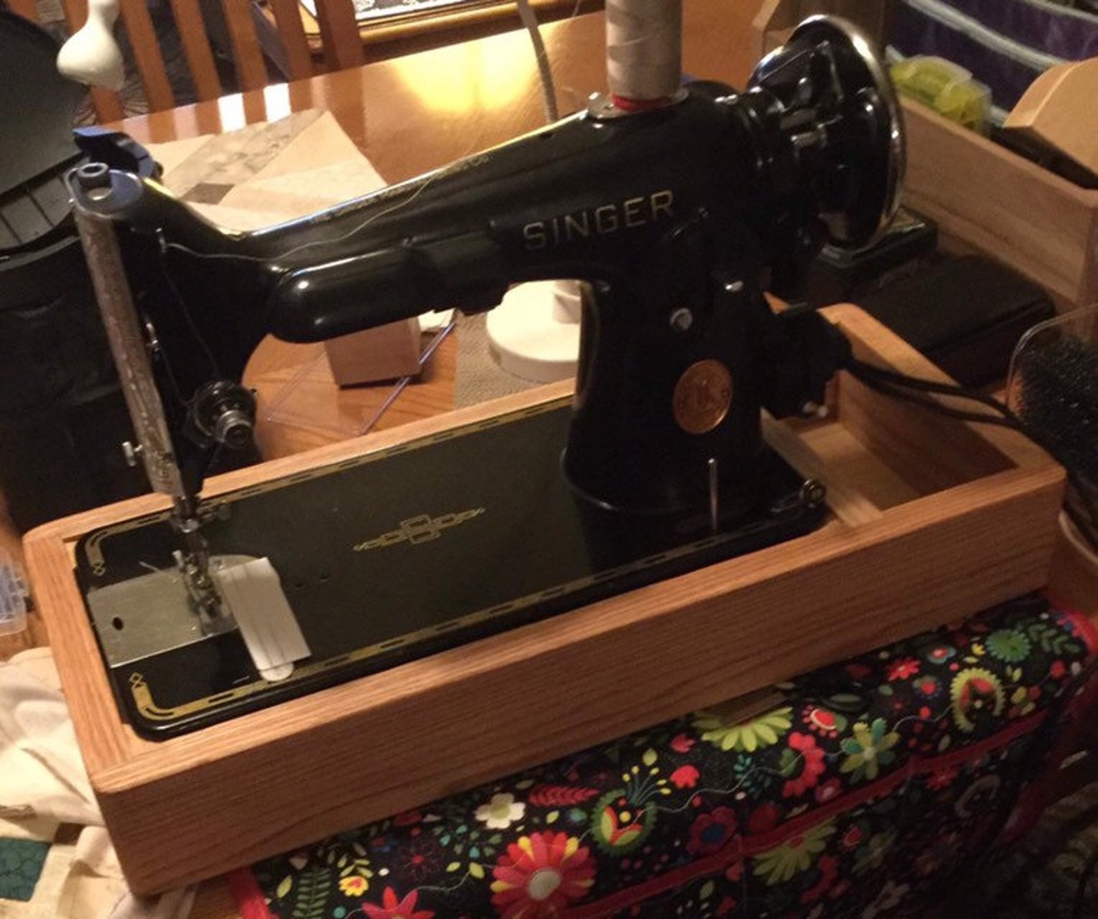 Handmade Sewing Machine Base - Etsy