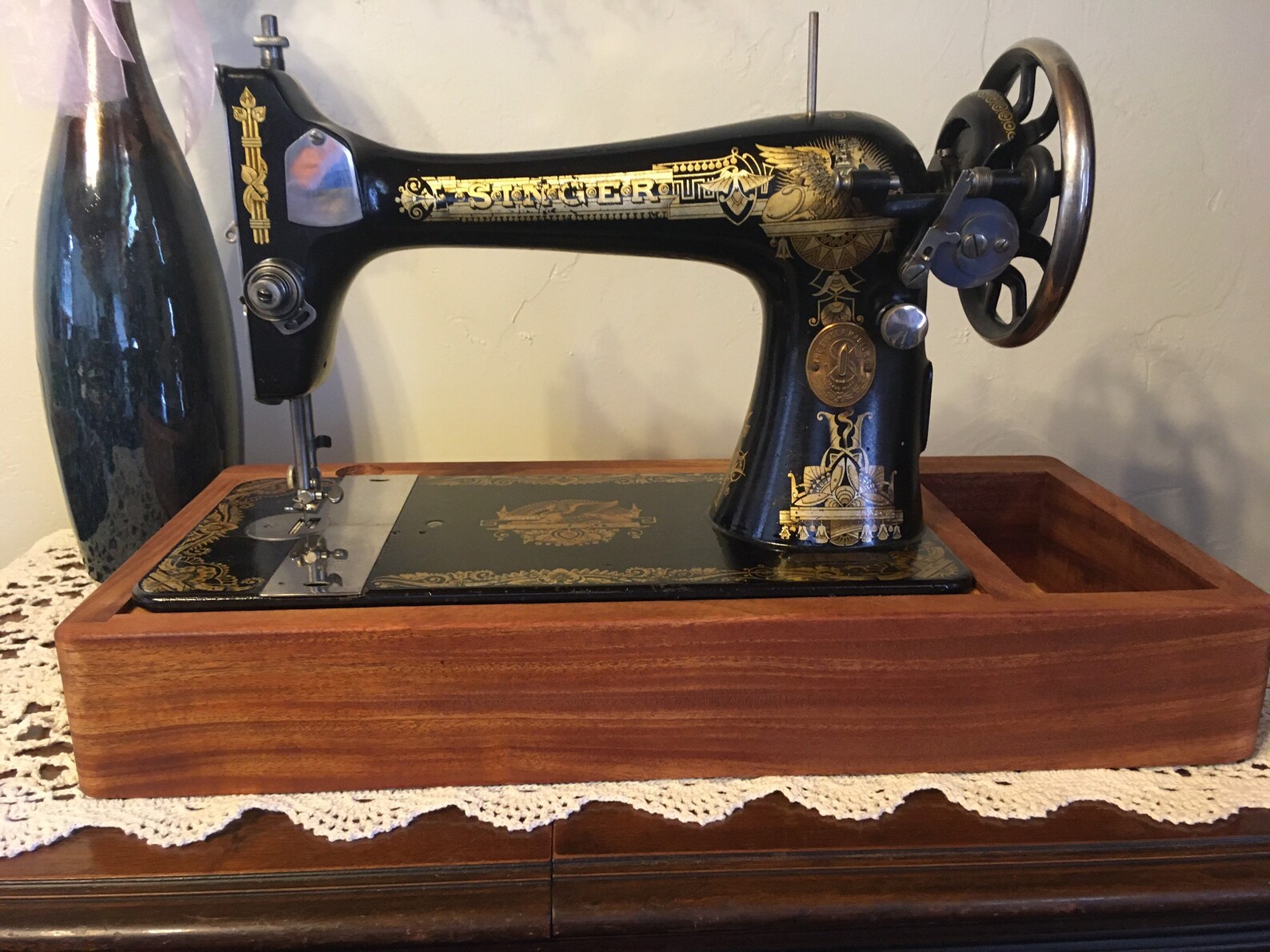 Handmade Sewing Machine Base - Etsy