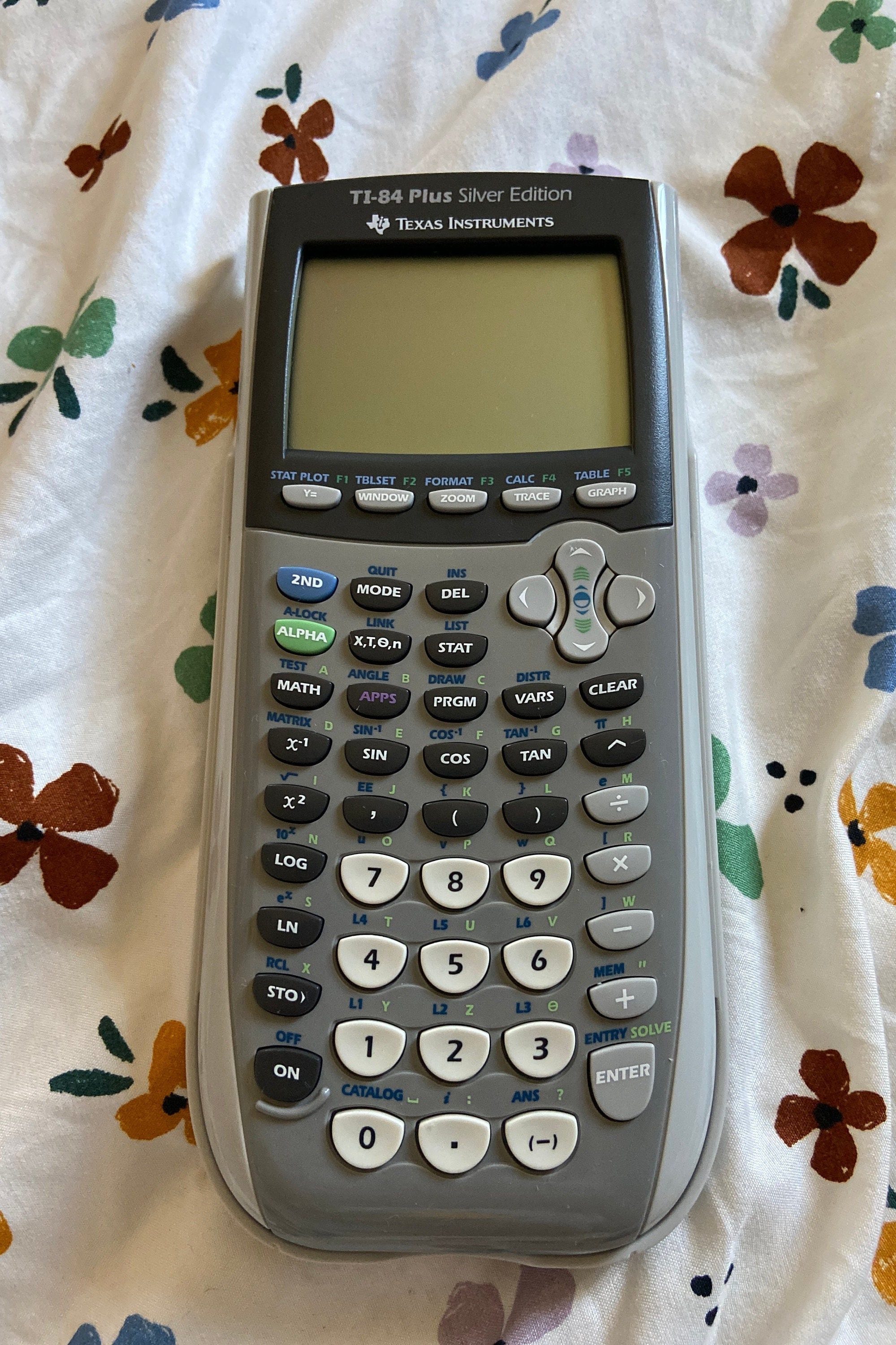 Graphing Calculator Ti 84 Plus Silver Edition