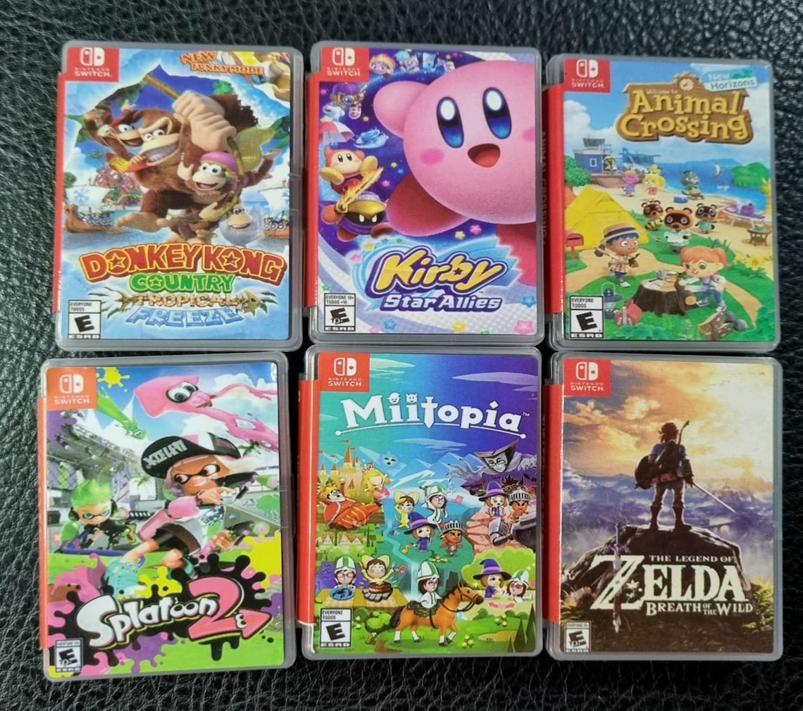 Nintendo Switch Mini Game Cartridge Storage Case Box Cute - Etsy Nintendo Switch Mini Game Cartridge Storage Case Box Cute - Etsy