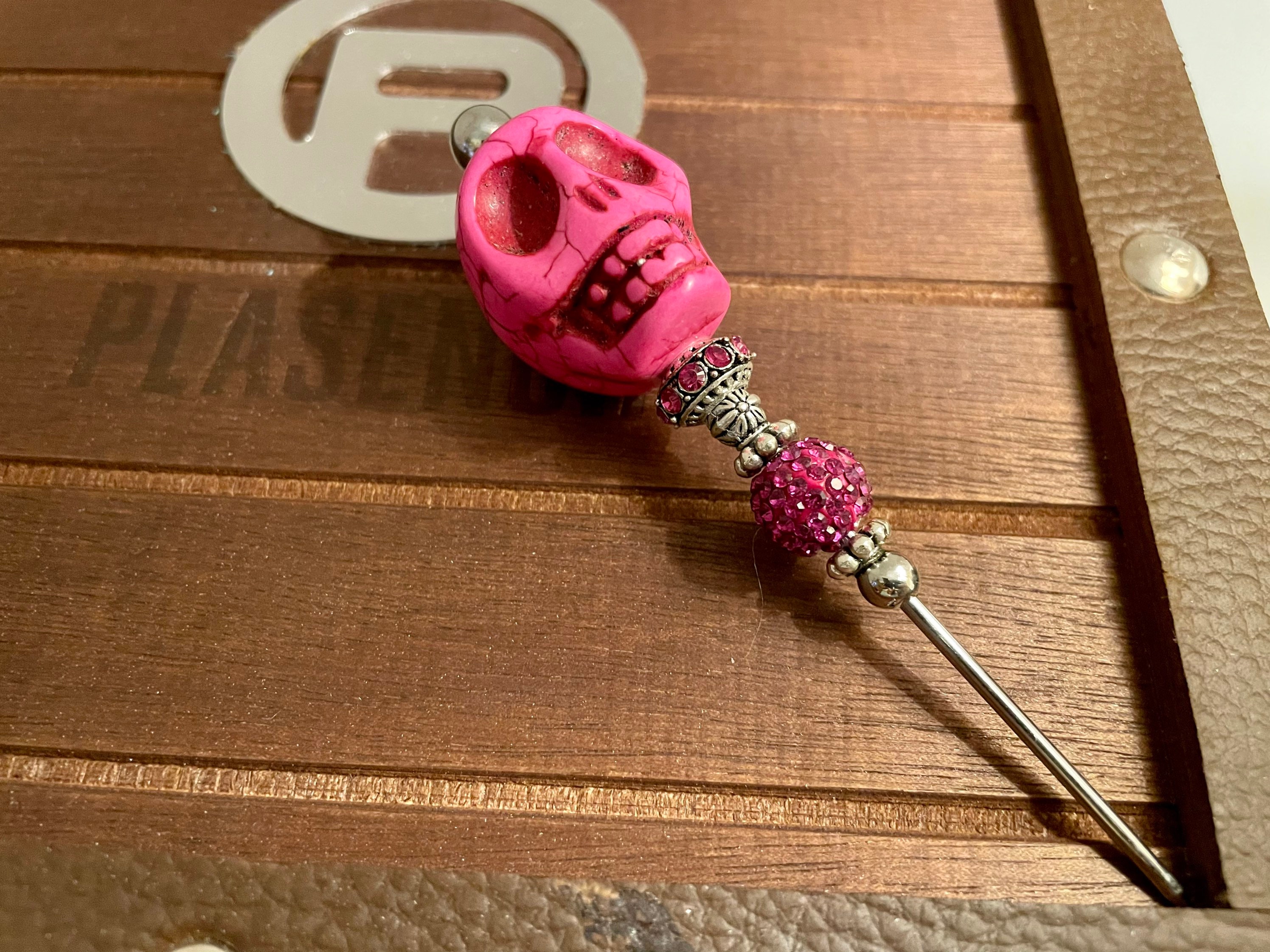 Pink Skull Cigar Nubber Handmade Cigar Accessory - Etsy