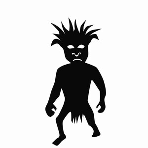 This Cryptid SVG File is Perfect for Lasers, Craft Cutters, and Design ...