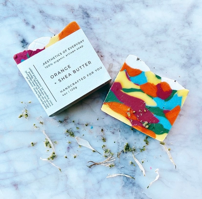 100% Organic Design Soap Bar | Handcrafted Gift| Artisan Soap Bar ...