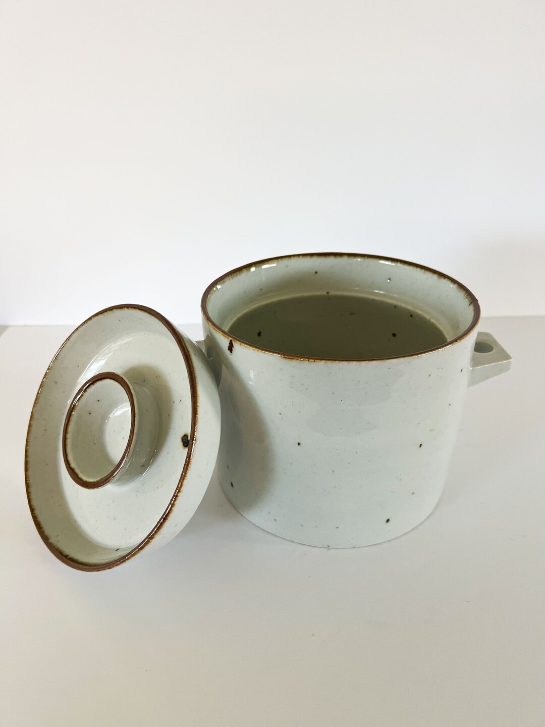 Niels Refsgaard Ceramic Container With Lid Dansk Design Denmark - Etsy