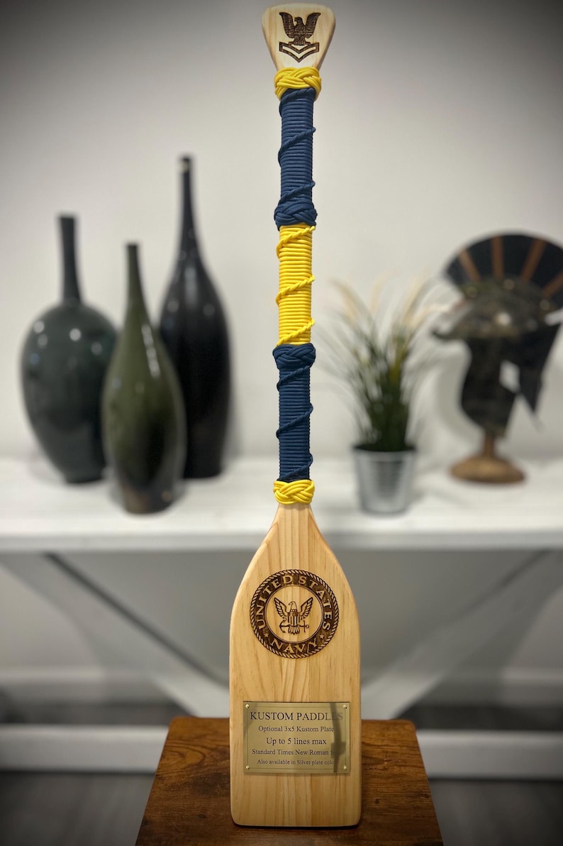 NAVY WRAPPED PADDLE 36" - Etsy