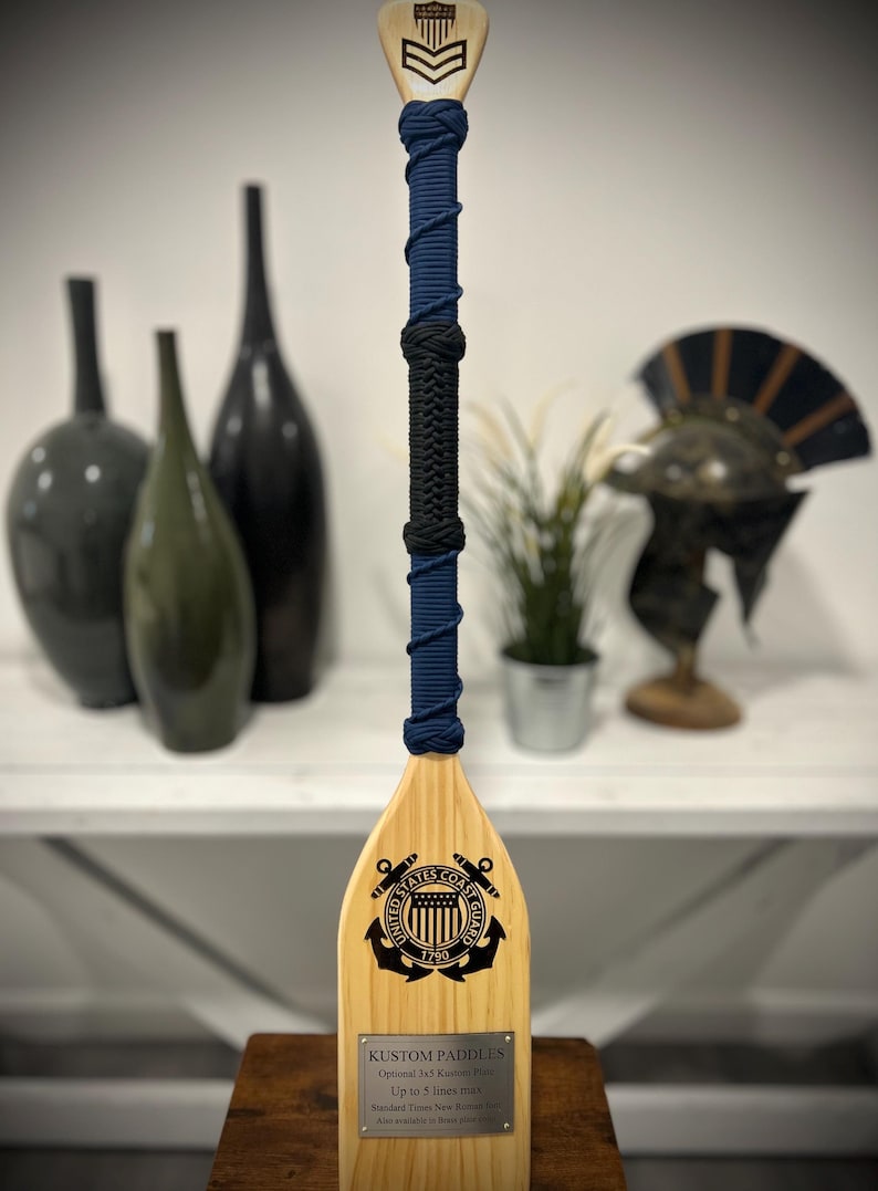 USCG WRAPPED PADDLE 36" (working) - Etsy