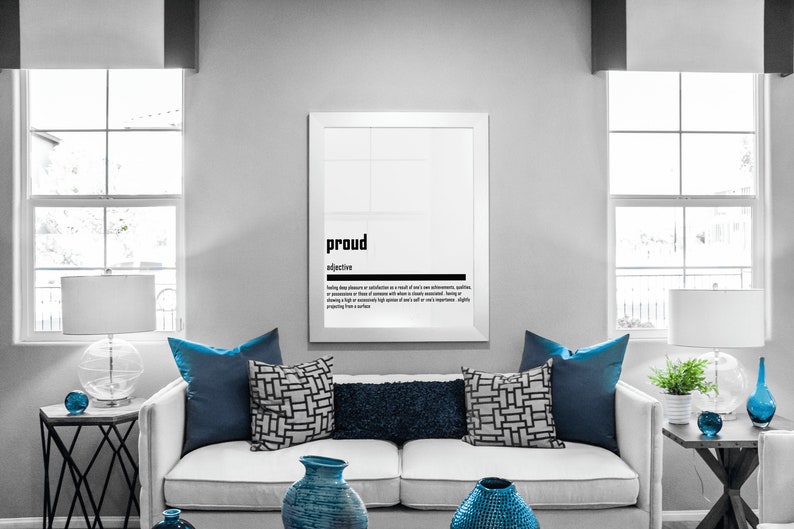 PROUD Definition Print Word Definition Print Inspiring Wall Etsy proud-definition-print-word-definition-print-inspiring-wall-etsy