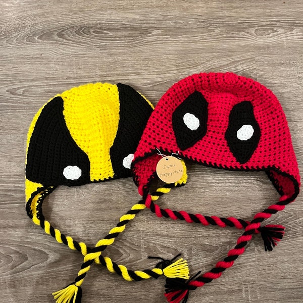 Deadpool Beanie - Etsy