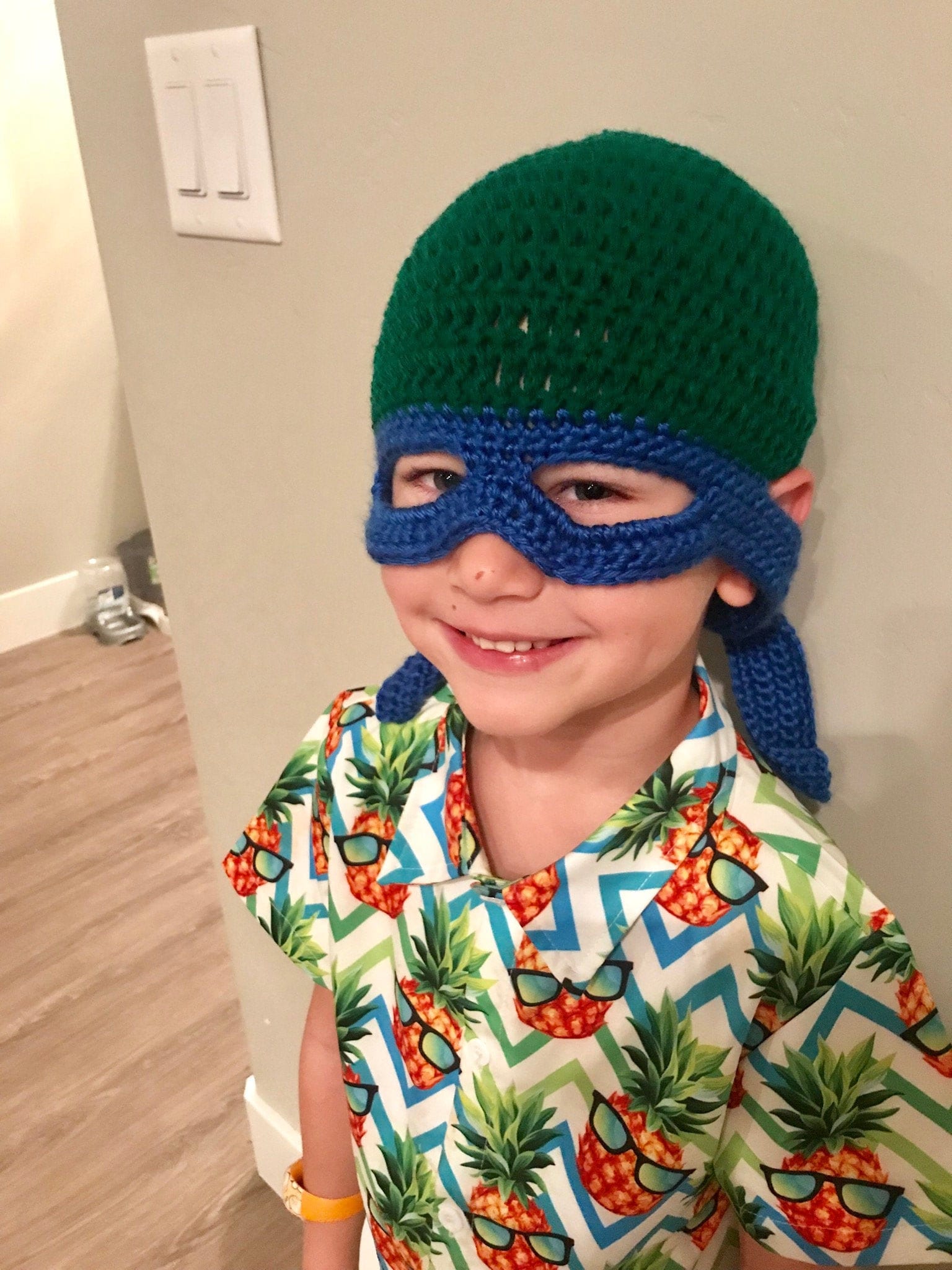 Ninja Turtle Mask Stencil