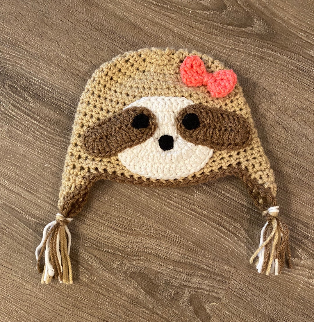 Sloth Hat - Etsy