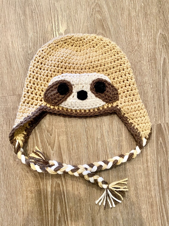 Sloth Hat - Etsy