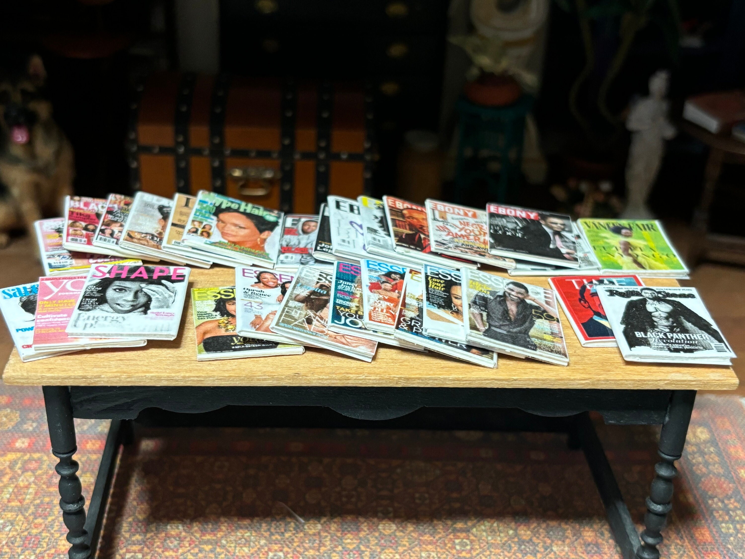 Printable 1/12th Scale Miniature POC Magazines 28 Magazines - Etsy